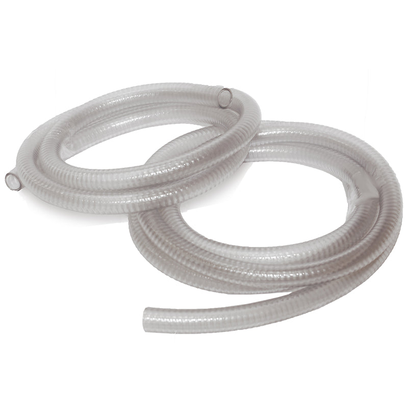 Polyvinyl Ribbed Food Grade Tubing, (1-1/2" ID); Sold by 10-foot lengt ...